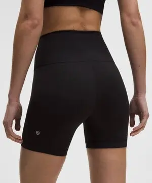 Lululemon Wunder Train No Line High-rise 6" Short - Black