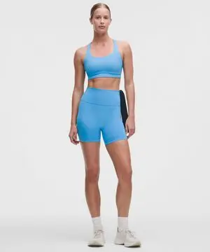 Lululemon Wunder Train No Line High-rise 6" Short - Ocean Wave