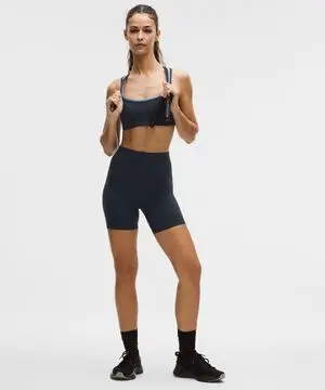 Lululemon Wunder Train No Line High-rise 6" Short - True Navy