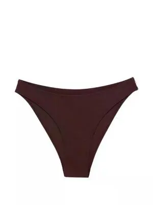 Matteau Textured Bikini Bottom - Brown