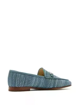 Sam Edelman Loraine Metal Trim Loafers - Blue