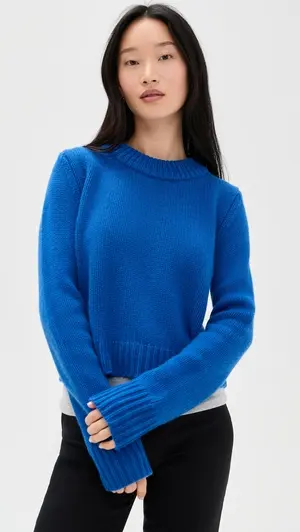 LA LIGNE Solid Mini Marin Sweater
