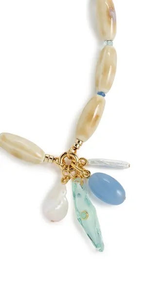 LIZZIE FORTUNATO Marilla Seashell Necklace - Multi