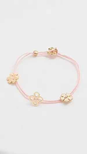 Tory Burch Clover Cord Bracelet