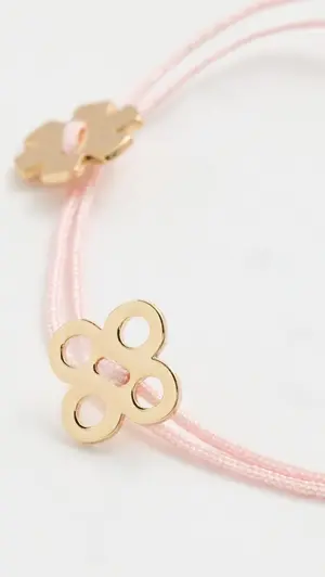 Tory Burch Clover Cord Bracelet