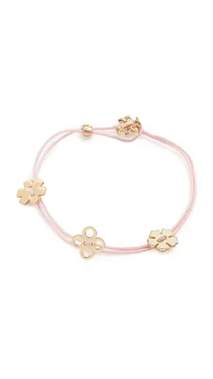 Tory Burch Clover Cord Bracelet