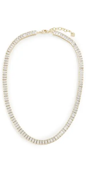 HART Baguette Tennis Necklace - Gold