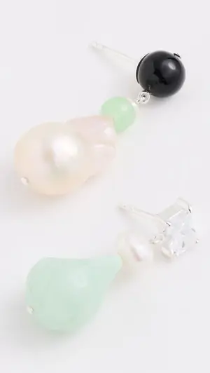 Completedworks Baroque Glass Bead Earrings