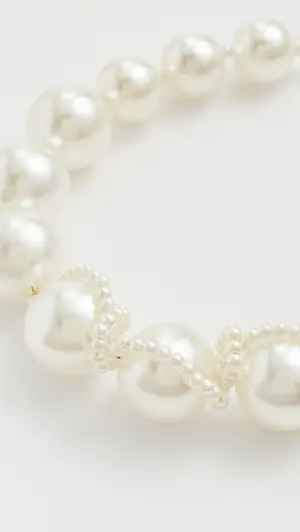 Completedworks Large Faux Pearl Necklace