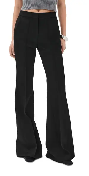 JIL SANDER Wool Trousers - Black