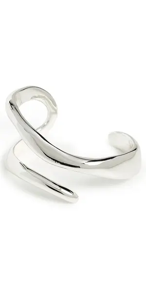 Madewell Organic Illusion Cuff - Warm Silver
