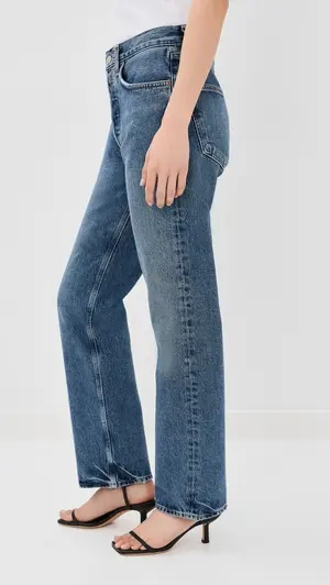 AGOLDE Lana Straight Leg Jeans