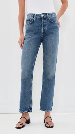 AGOLDE Lana Straight Leg Jeans