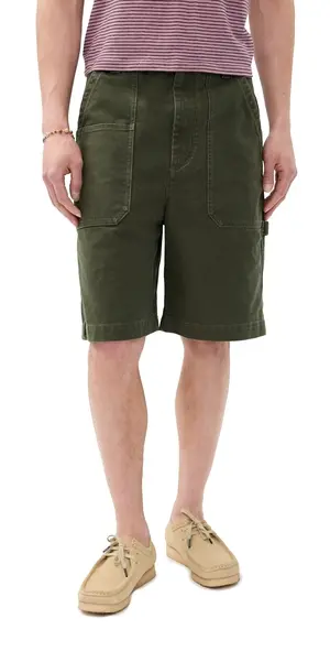 Isabel Marant Akyle City Canvas Shorts