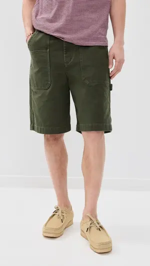 Isabel Marant Akyle City Canvas Shorts