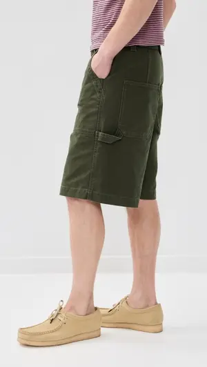 Isabel Marant Akyle City Canvas Shorts