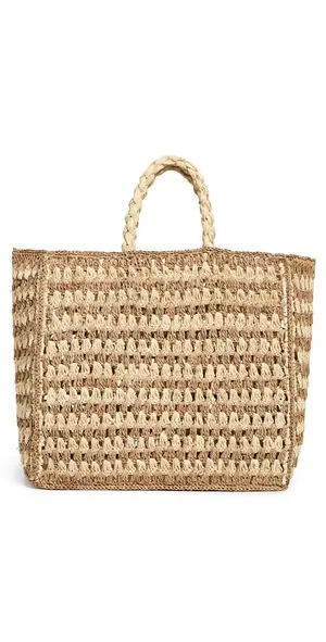 Hat Attack Melody Tote Bag - Natural/toast