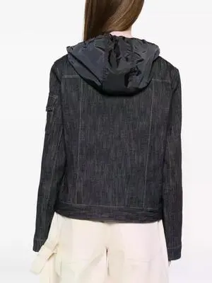 Moncler Hooded Double-breasted Jacket
