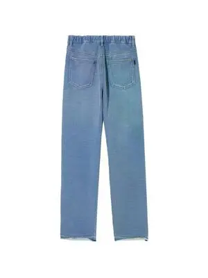 Undercover Drawstring Frayed Hem Jeans