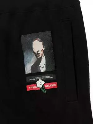 Undercover Graphic-patch Track Shorts