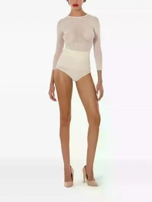 Wolford Daisy Net Top - Neutrals