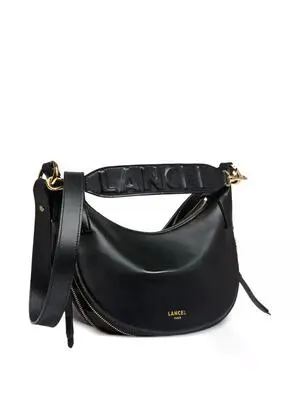 LANCEL Leather Origami Shoulder Bag - Black