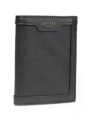 LANCEL Charlie Leather Wallet - Black