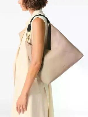 LANCEL Braided Handle Shoulder Bag - Neutrals