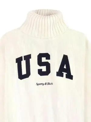 SPORTY & RICH Roll-neck Sweater