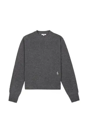 SPORTY & RICH Logo-detail Sweater