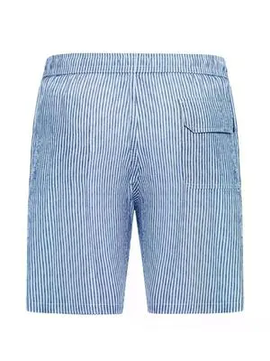 FAY Striped Drawstring Swim Shorts