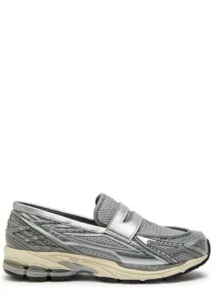 NEW BALANCE 1906l Panelled Mesh Loafers - Silver