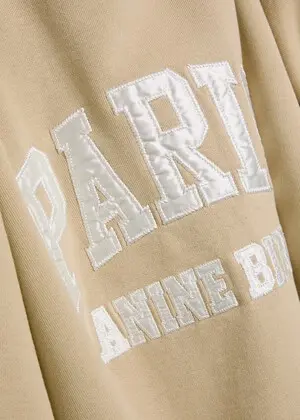 ANINE BING Shrunken Logo Sweatshirt