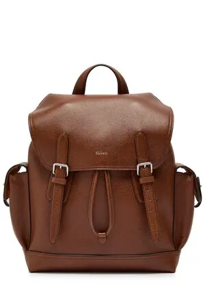 Mulberry Heritage Pebbled Leather Backpack - Tan