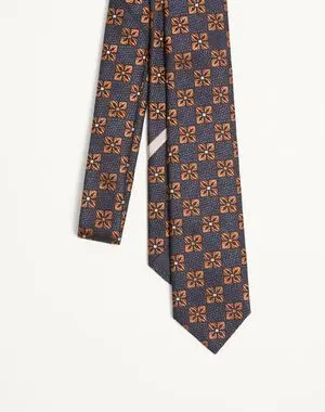 Valentino Garavani Valentie And Jacquard Tie