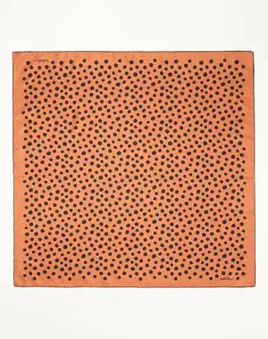 Valentino Garavani Dalmatian Polka Dot Silk Scarf