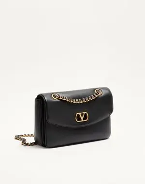 Valentino Garavani Djuna Medium Chain Bag - Black