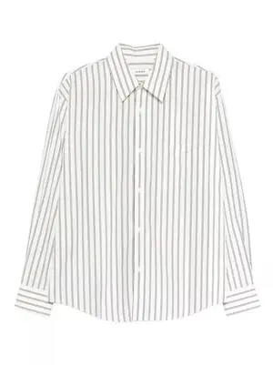 Sandro Striped-pattern Button Shirt