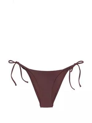 Matteau Crinkle-textured Bikini Bottoms - Brown