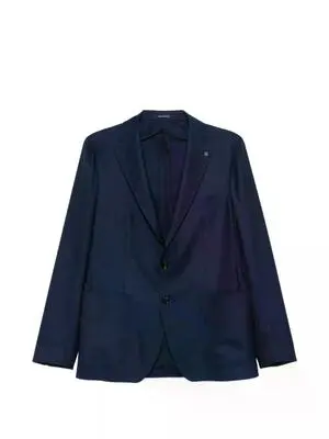 Tagliatore Patch-pocket Blazer - Blue