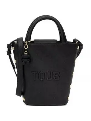 TOUS Bear-charm Tote Bag - Black