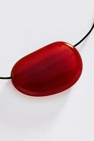 HEAVEN MAYHEM Julia Pendant Necklace - Red