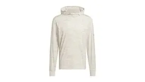 Adidas Performance Printed Lightweight Hoodie - Alumina Putty Beige