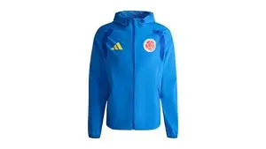 Adidas Colombia Tiro Travel Full Zip Windbreaker - Bright Royal