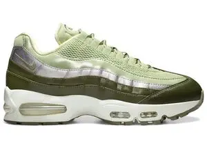 Nike Air Max 95 Se Big Bubble - Olive Aura/medium Olive/metallic Silver