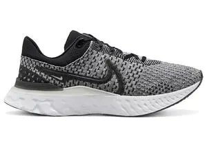 Nike React Infinity Run Flyknit 3 - Black/grey Fog/white