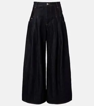 Jacquemus Souro Wide-leg Jeans - Blue