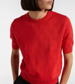 Gucci Silk And Cotton Sweater