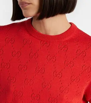 Gucci Silk And Cotton Sweater