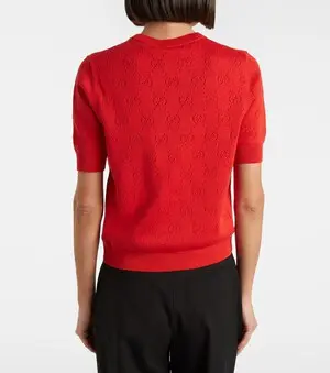 Gucci Silk And Cotton Sweater